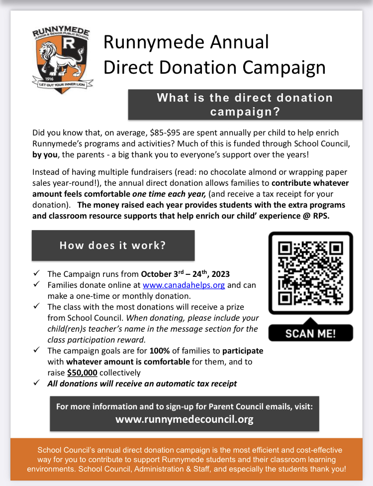 Runnymede’s Annual Direct Donation Campaign is open! – Runnymede Home ...